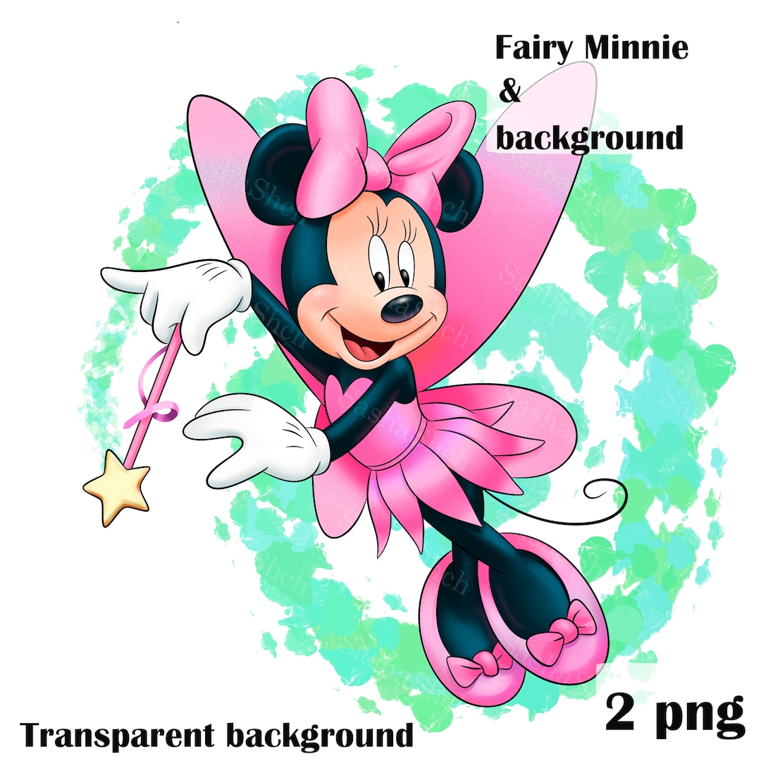 Minnie Mouse Fairy, Minnie Mouse PNG, Minnie Mouse Fairy Clipart ...