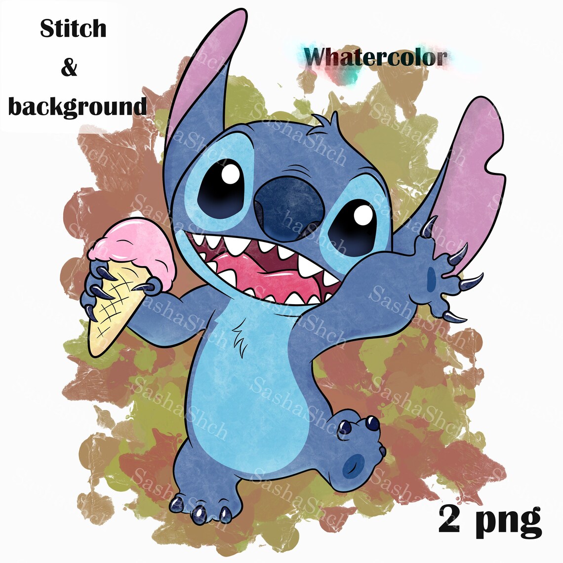 Lilo and Stitch PNG, Lilo and Stitch Clipart, Digital Product, Color ...