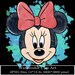 Minnie Mouse Head, Minnie Mouse Clipart, Minnie Mouse Watercolor ...