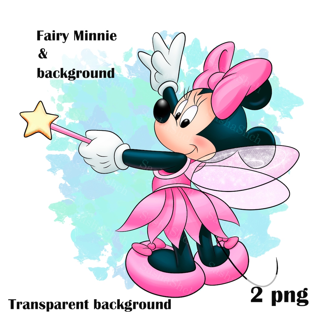 Minnie Mouse Fairy, Minnie Mouse PNG, Minnie Mouse Fairy Clipart ...