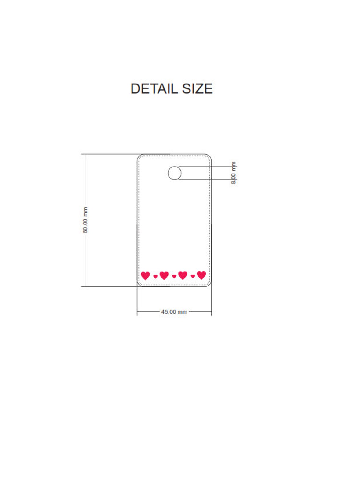 RECTANGLE TAG Design Cricut File Digital Download Laser - Etsy