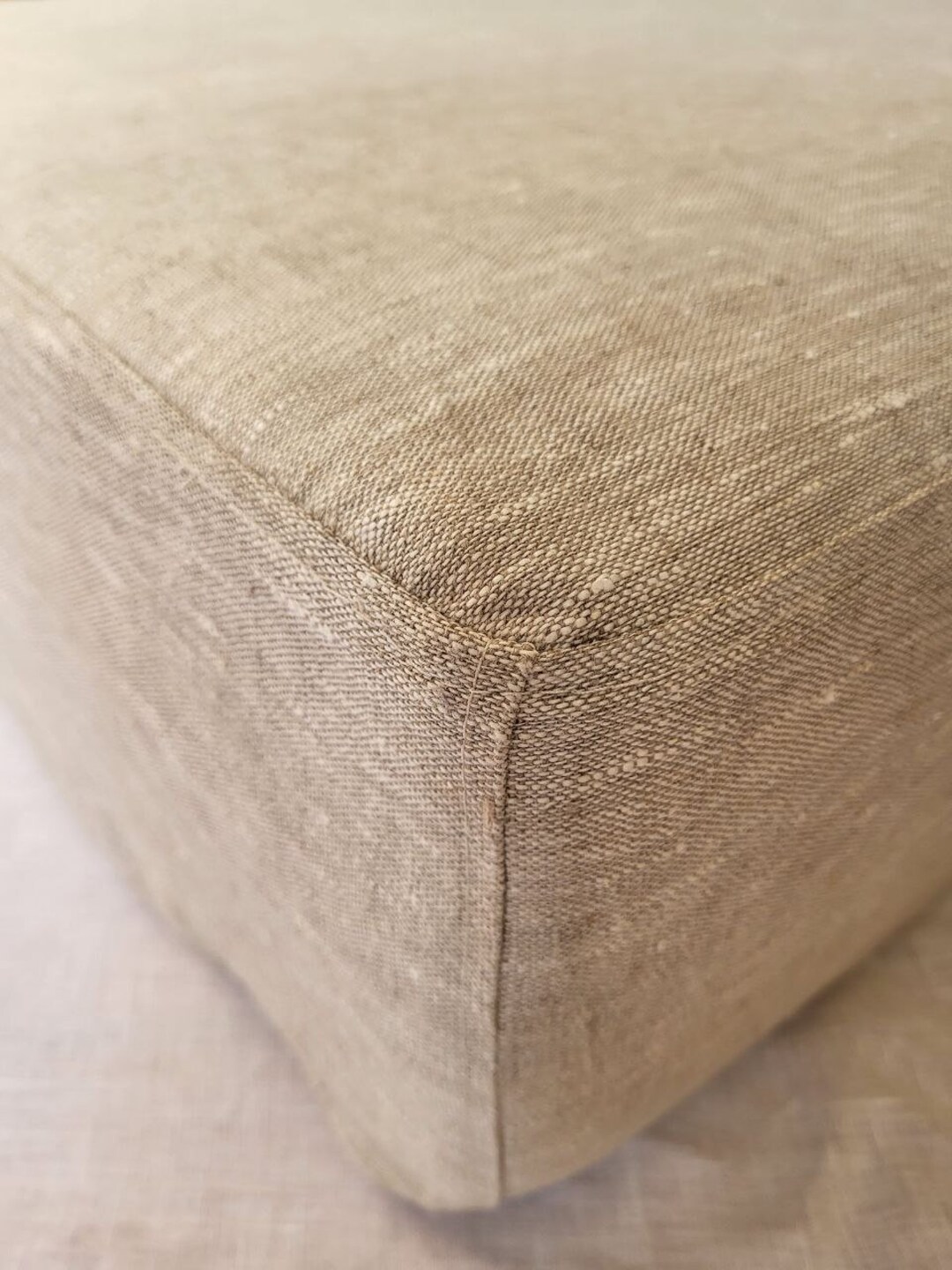 Daybed Cover Medium Weight 100% PURE Linen Mattress Cover Eco-friendly ...