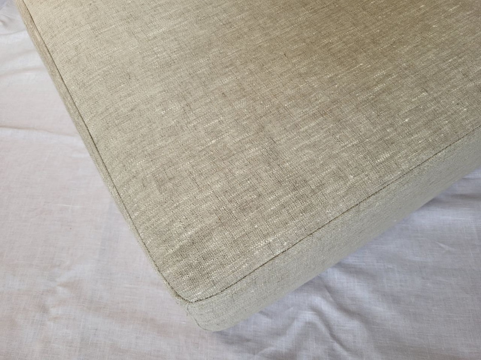 Daybed Cover Medium Weight 100% PURE Linen Mattress Cover Eco-friendly ...