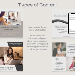 25 Remote Online Notary Templates for Instagram | RON Notary Social ...