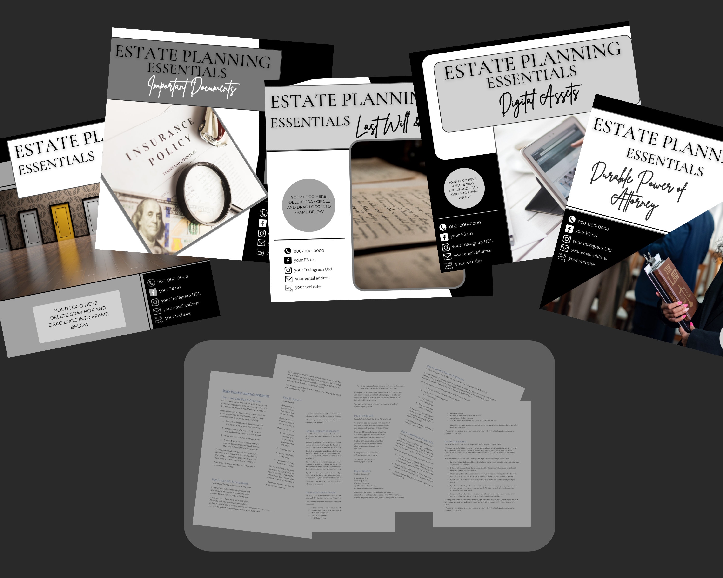 10 Part Social Media Post Series for Notaries | Estate Planning ...