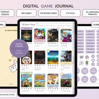 Printable Game Review Planner Pages: Cozy Gaming Journal (PDF & PNG) - Etsy