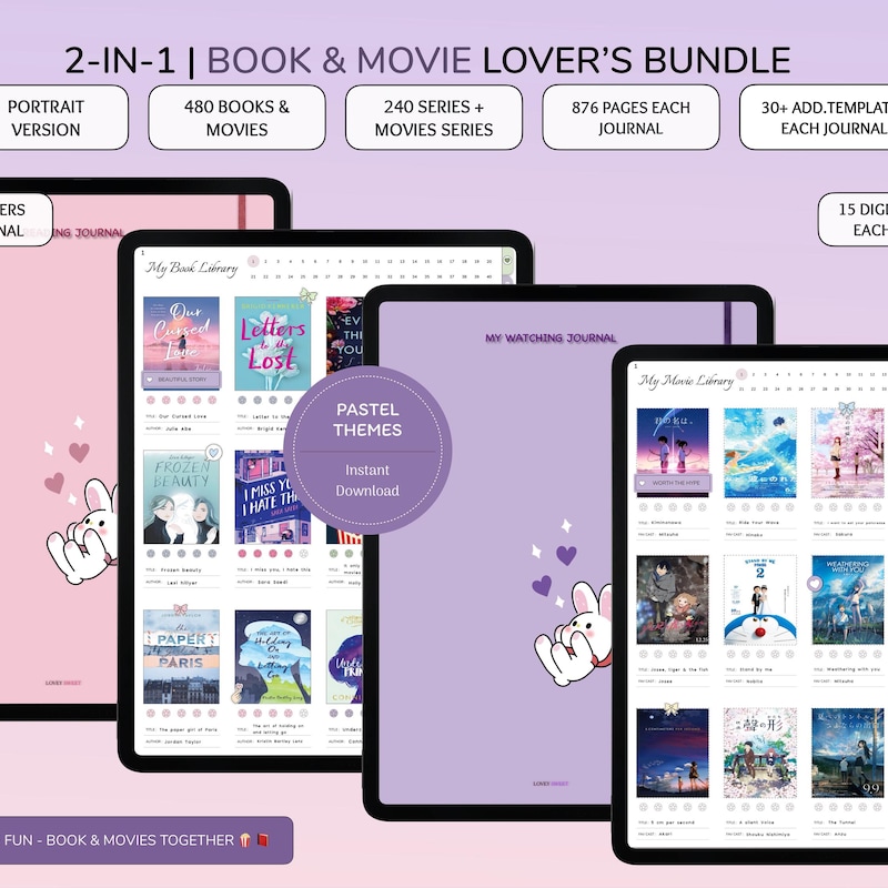 Movie Stickers Book - Etsy