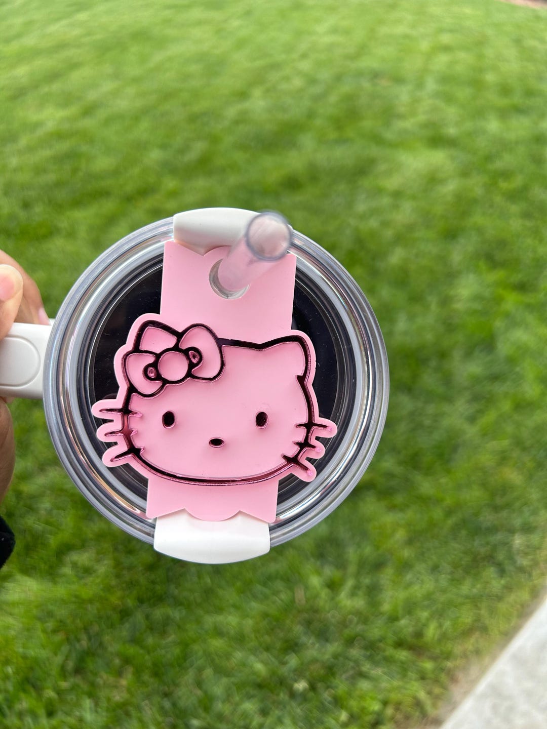 Kitten Themed 40oz/30oz Stanley Topper | Tab Tumbler Accessory | Only ...