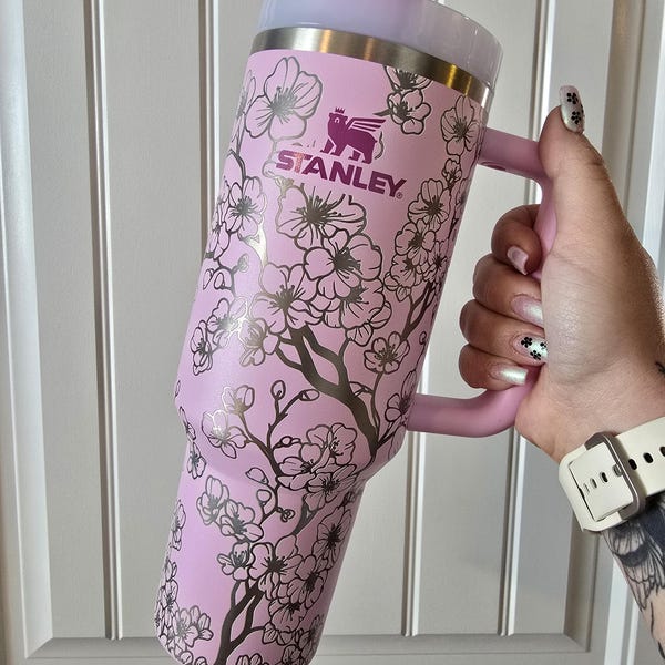 Cherry Blossom Stanley Cup - Etsy