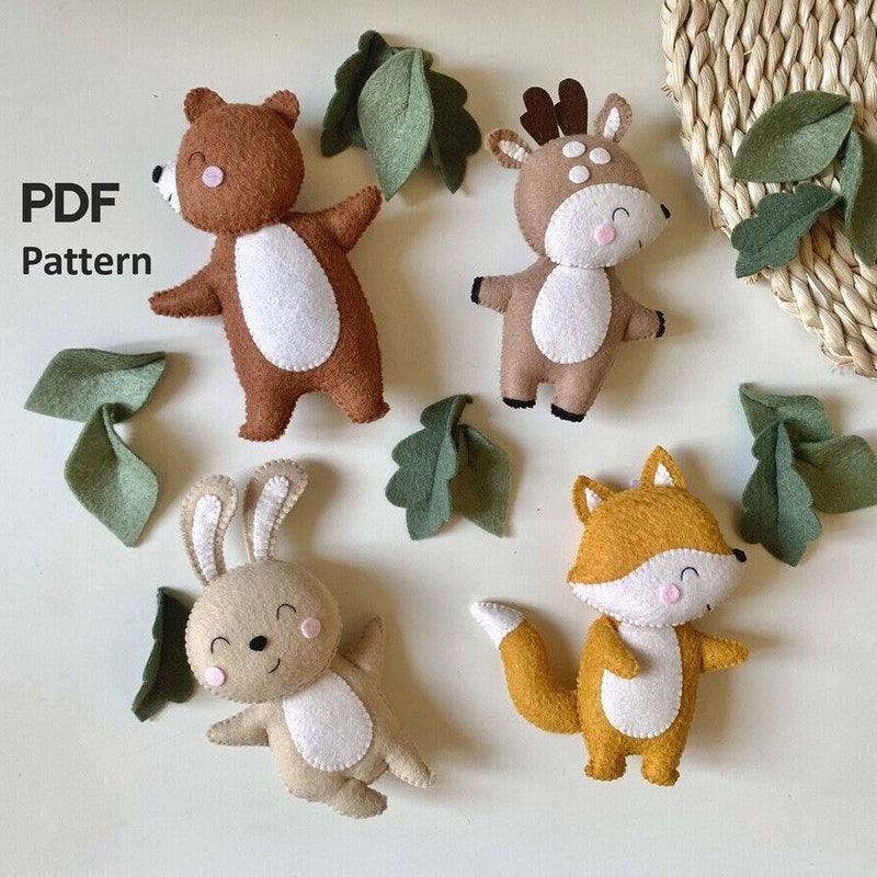 Felt Pdf Pattern - Etsy