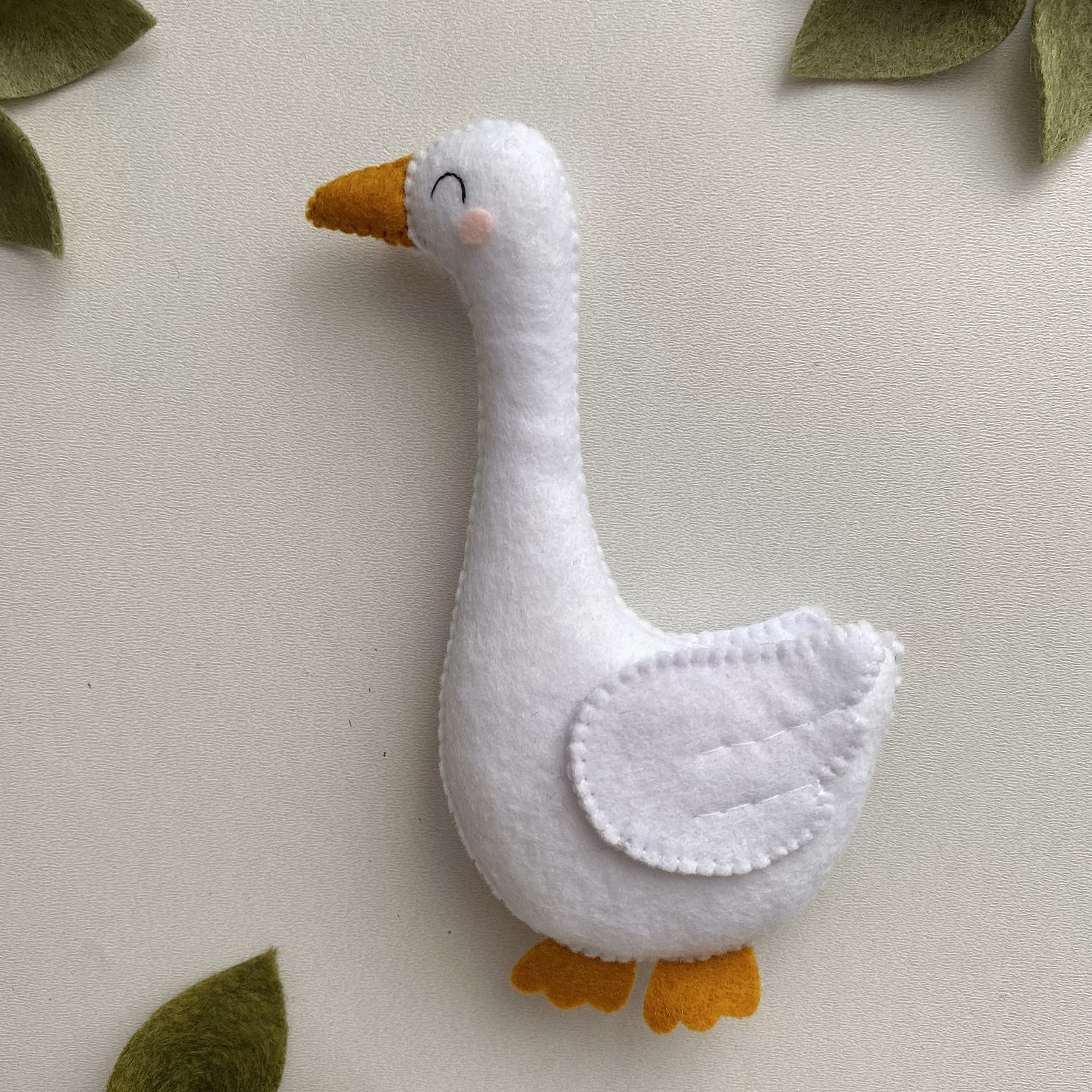 Farm Animals PDF Pattern, Felt Pattern Cow Horse Pig Chicken Goose, Set ...