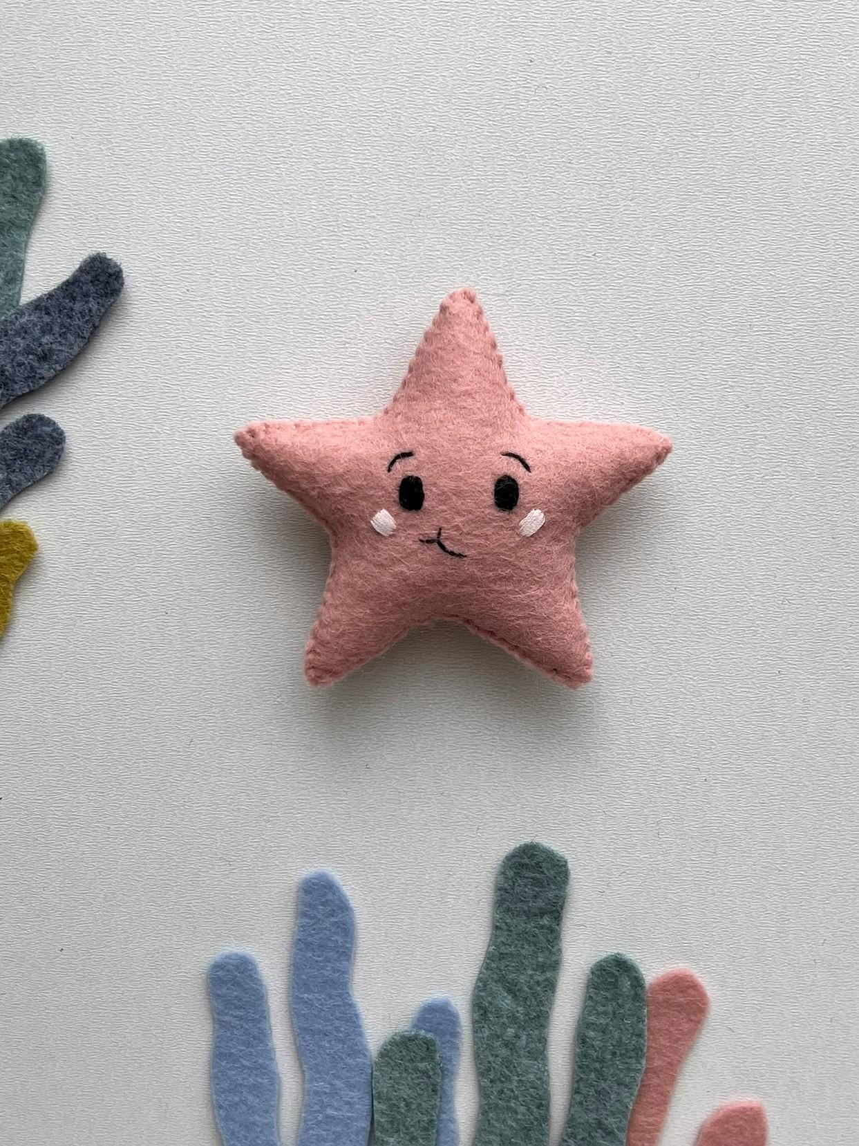 Starfish PDF Pattern. Felt Toy Sewing Pattern Plus Step-by-step ...