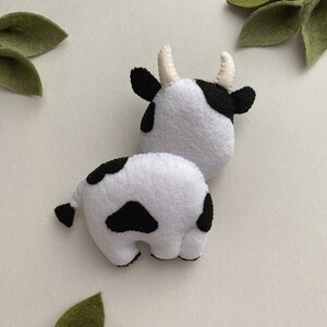 Cow Felt Pattern, Farm Animals PDF Pattern, Felt Toy Cow, Sewing PDF ...