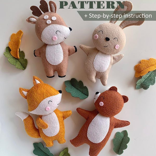 Hair Felt Creatures - Etsy UK