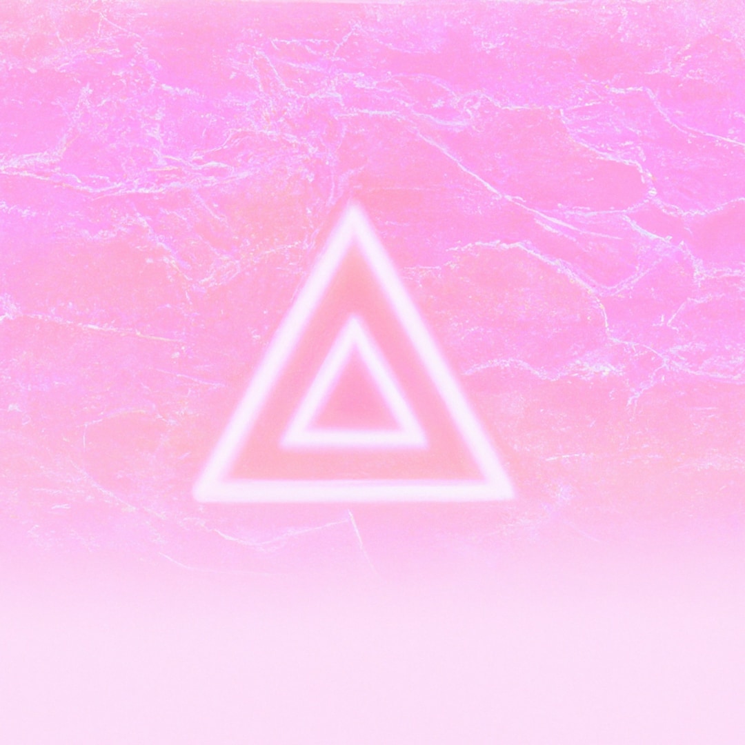 Pastel Pink Aura Gradient Spiritual Wall Art - Etsy