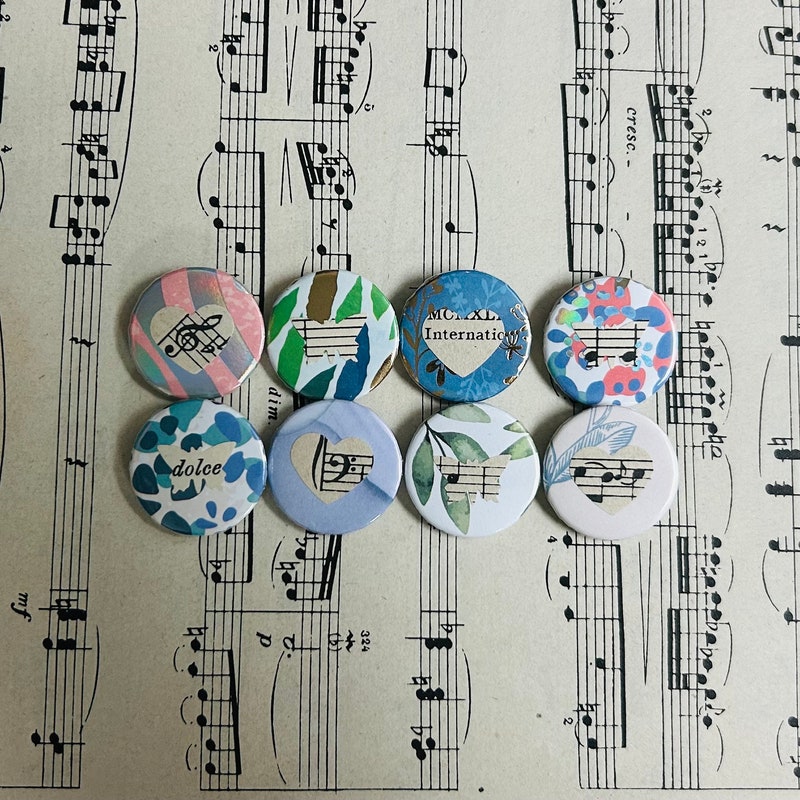Music Buttons - Etsy