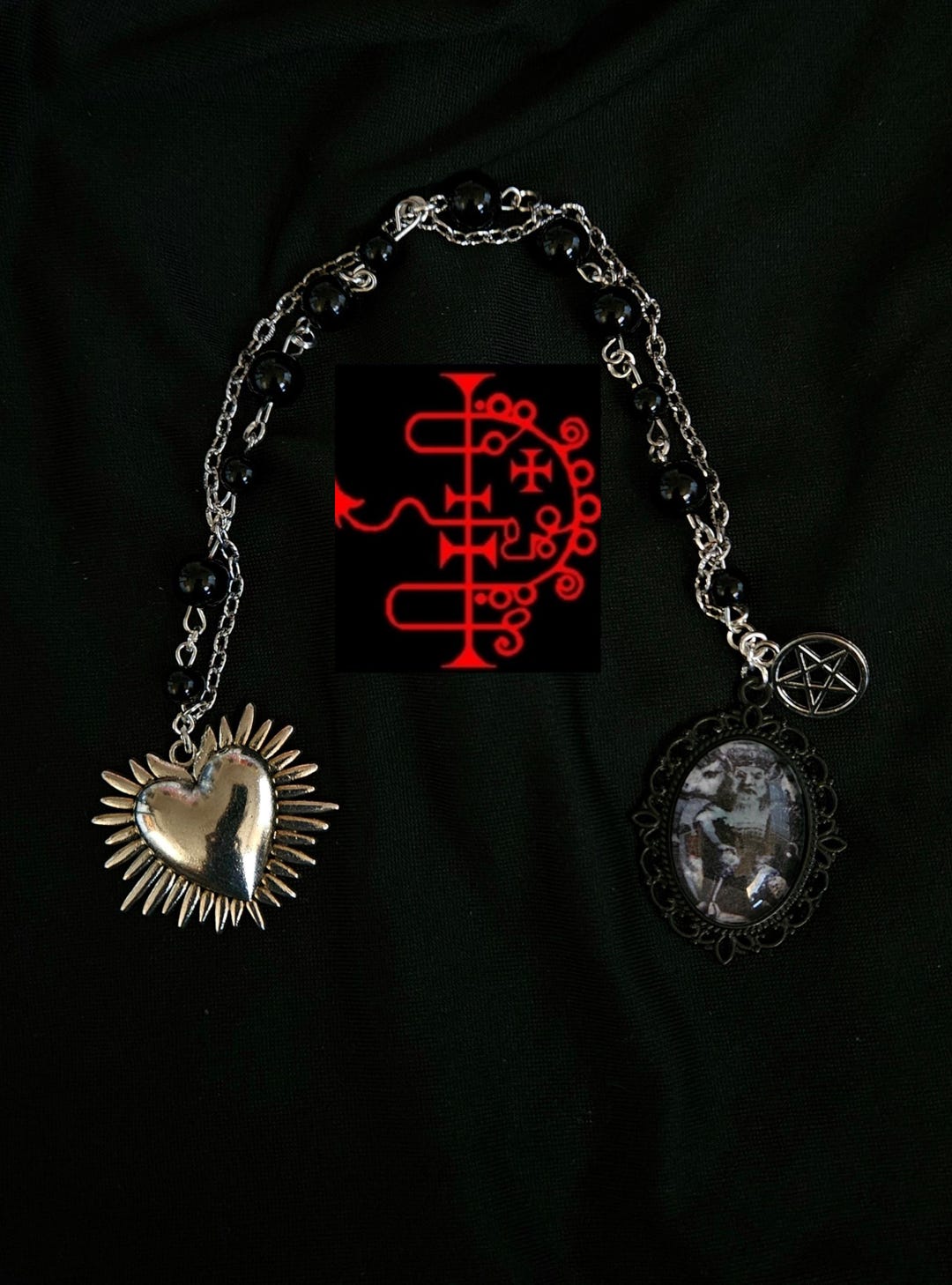 Adherence- Asmodeus Demon of Lust Satanic Prayer Beads - Etsy