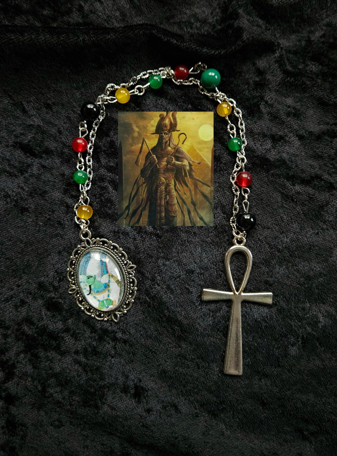 Lord of Love- Osiris Ankh Prayer Beads - Etsy