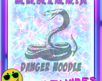 Danger Noodle Svg - Etsy