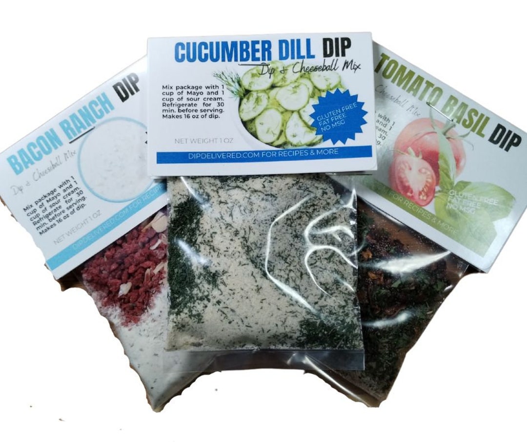 Dip Mix 3 Pack Variety Dry Mix You Choose Flavors Seasoning Party ...