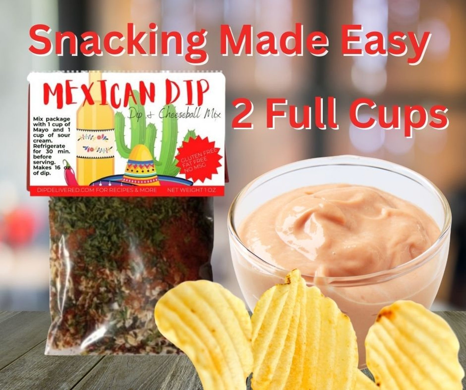 Pick Your Own Flavors 4 Pack Dip Mix Packages Perfect for - Etsy