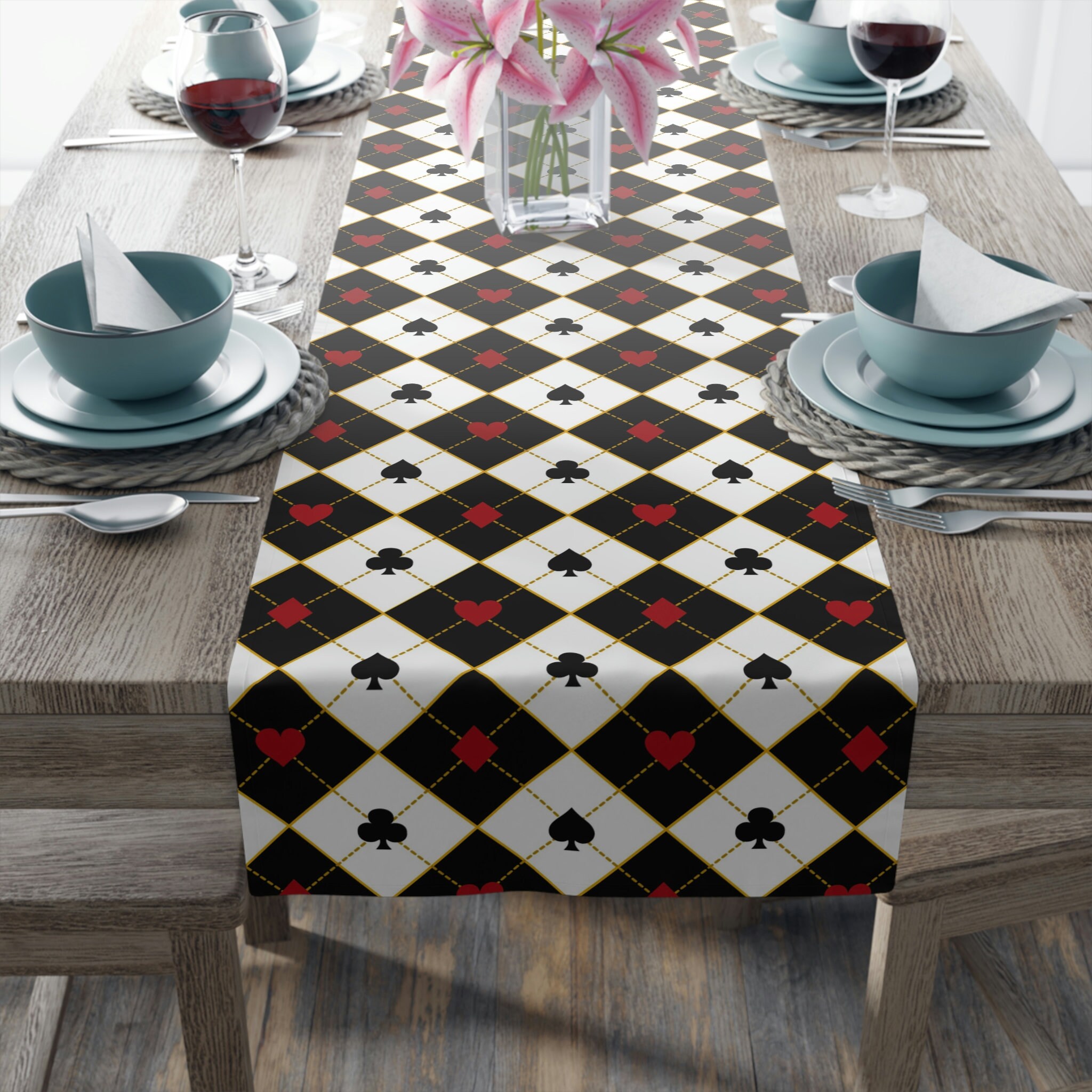Wonderland Table Runner | Alice in Wonderland | Tea Party Decor ...