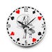 Alice in Wonderland Wall Clock White Rabbit Fairytale Vintage Clock ...