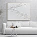 White Abstract Painting White 3d Textured Painting White Minimalist ...