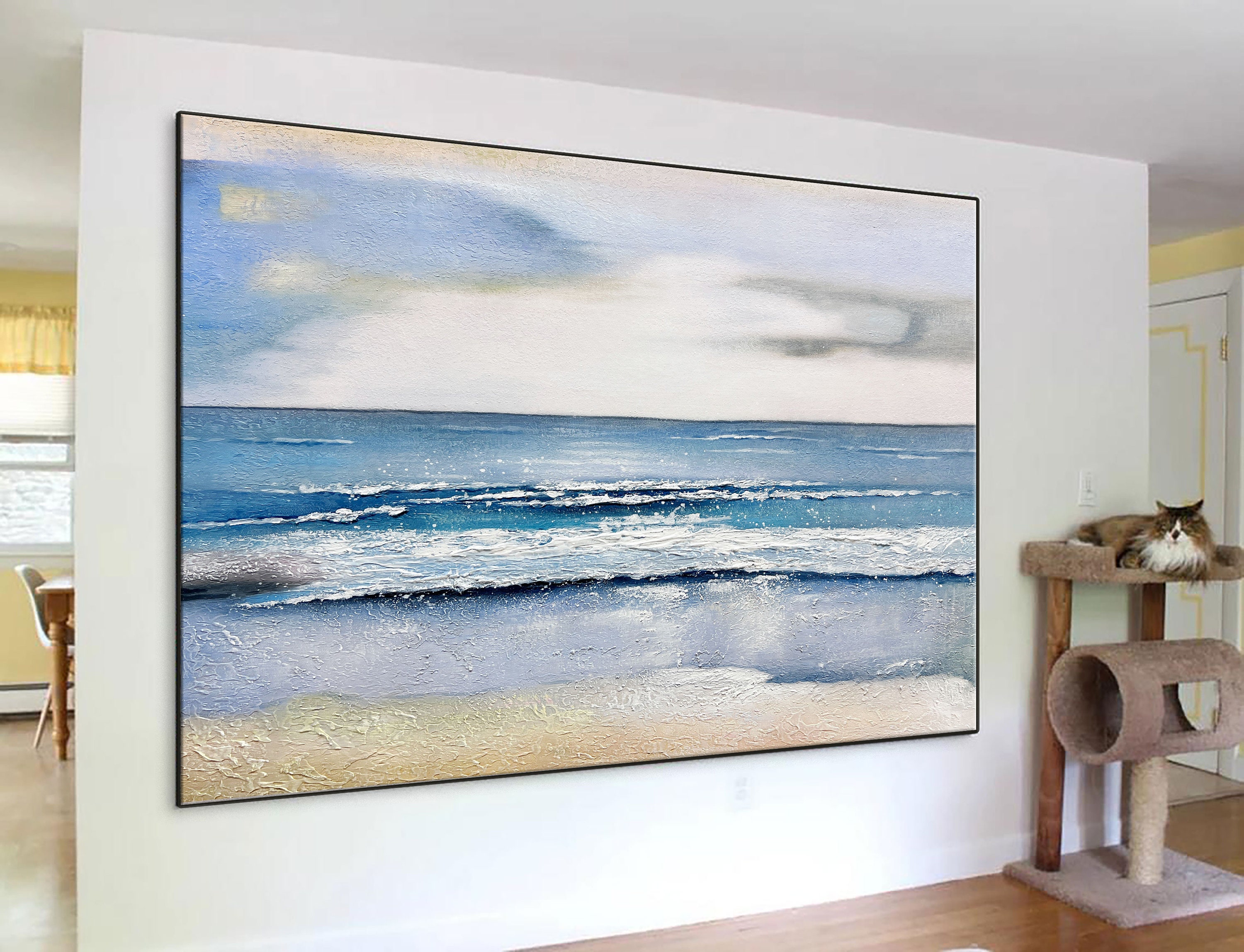 Sunrise Beach Painting