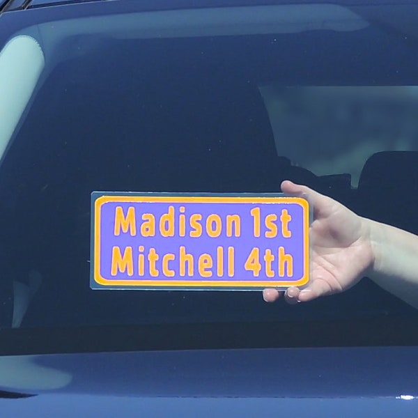 School Carpool Tags - Etsy