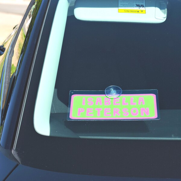 Student Pick up Sign - Etsy