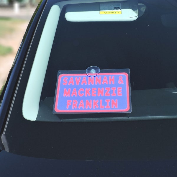 Student Pick up Sign - Etsy