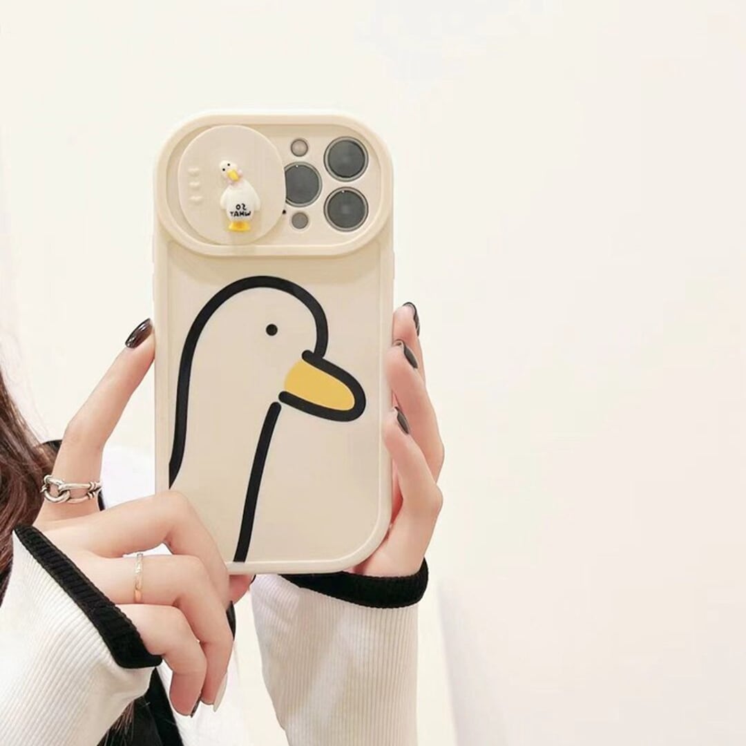 Funny Duck Phone Case,for iPhone 15/14/13/12/11/X/XR/XS Max/8plus/7plus ...