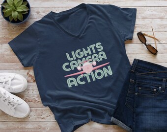 Lights Camera Action Shirt - Etsy