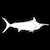 Swordfish Sticker, White Vinyl Decal, Fish Sticker, Made in U.S.A. - Etsy
