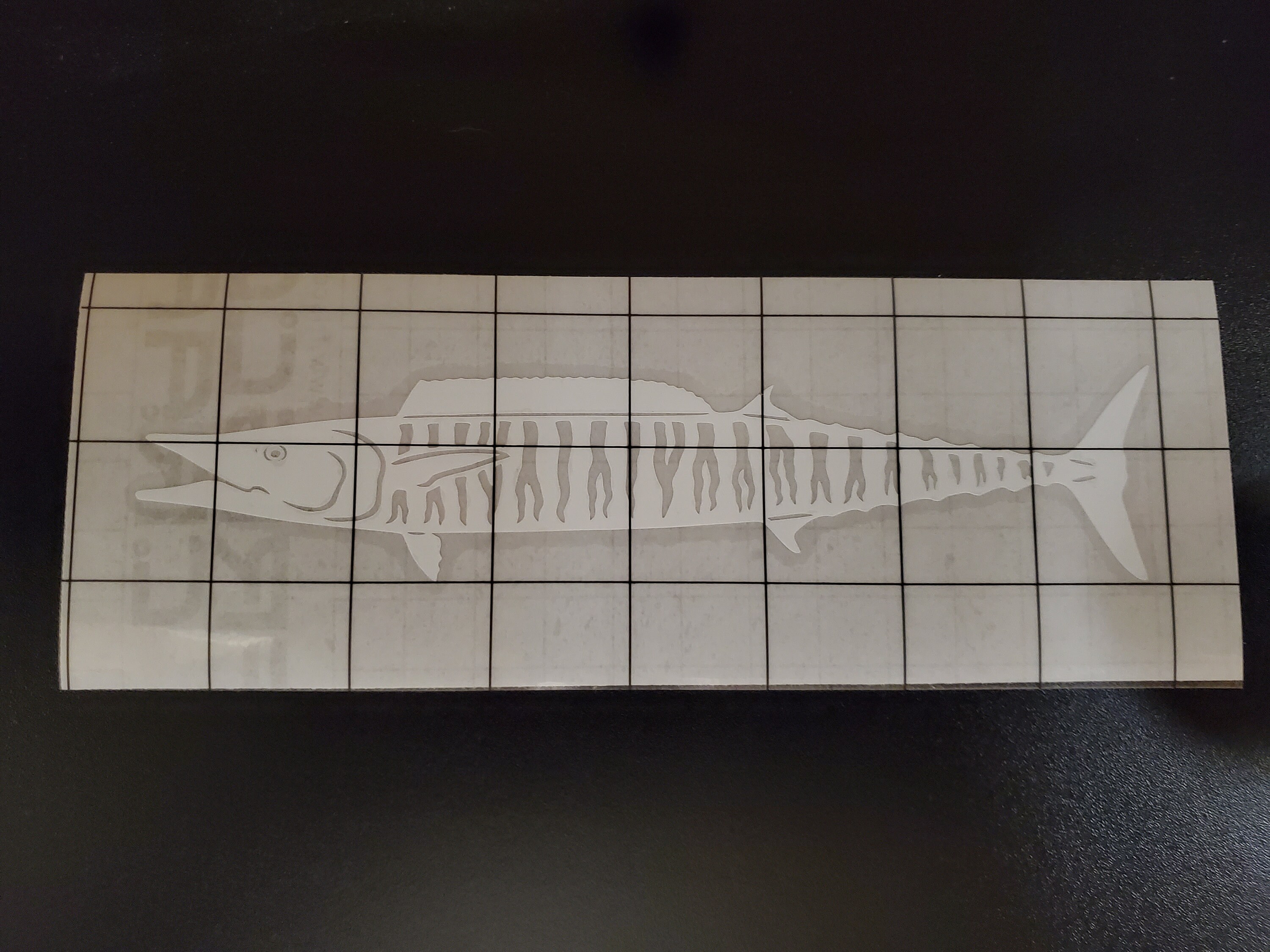 Wahoo Sticker, Detailed Silhouette, Vinyl Decal, Fish Sticker, Ono ...