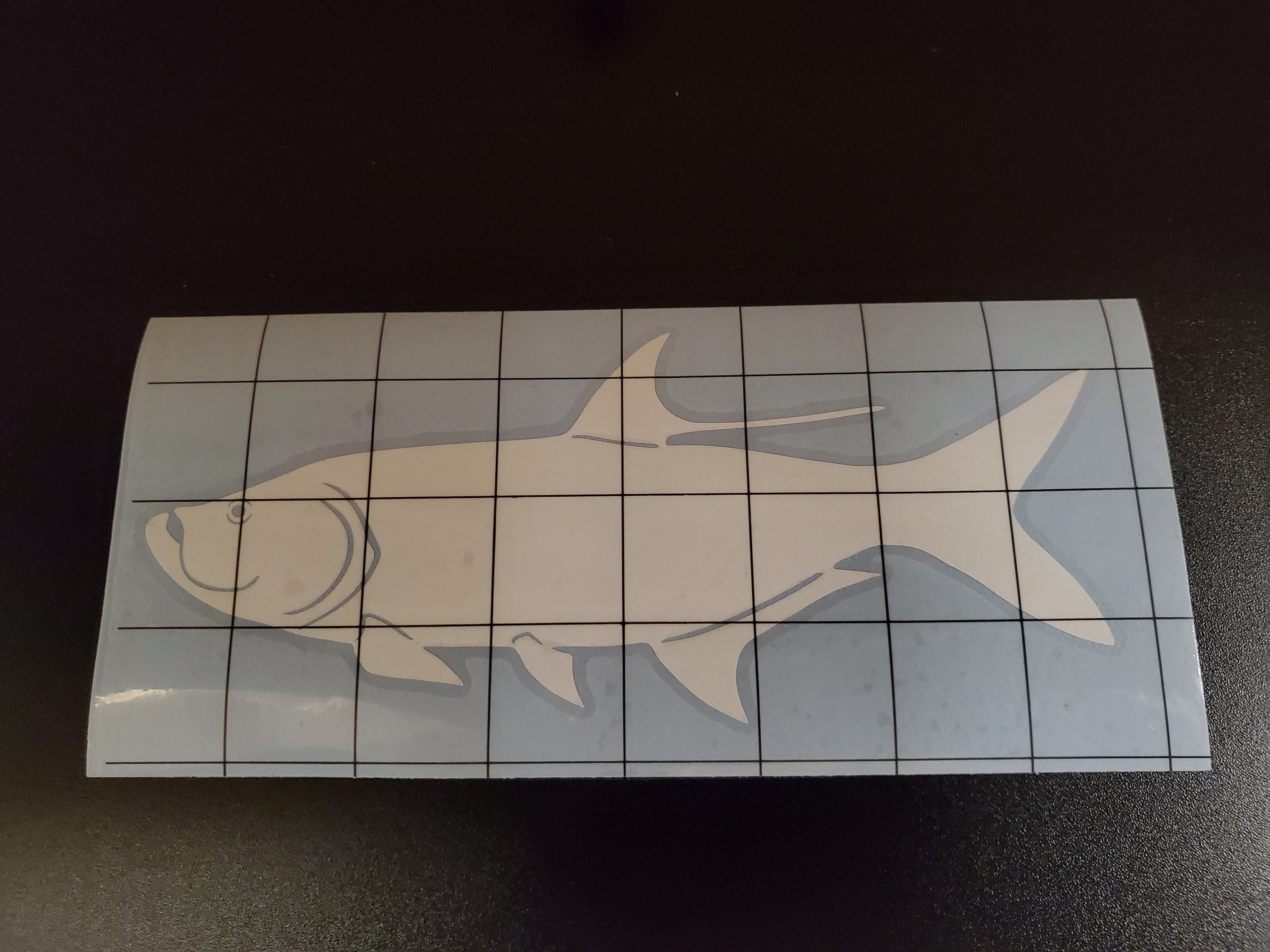 Tarpon Sticker, Detailed Silhouette, Vinyl Fish Decal, Made in U.S.A ...