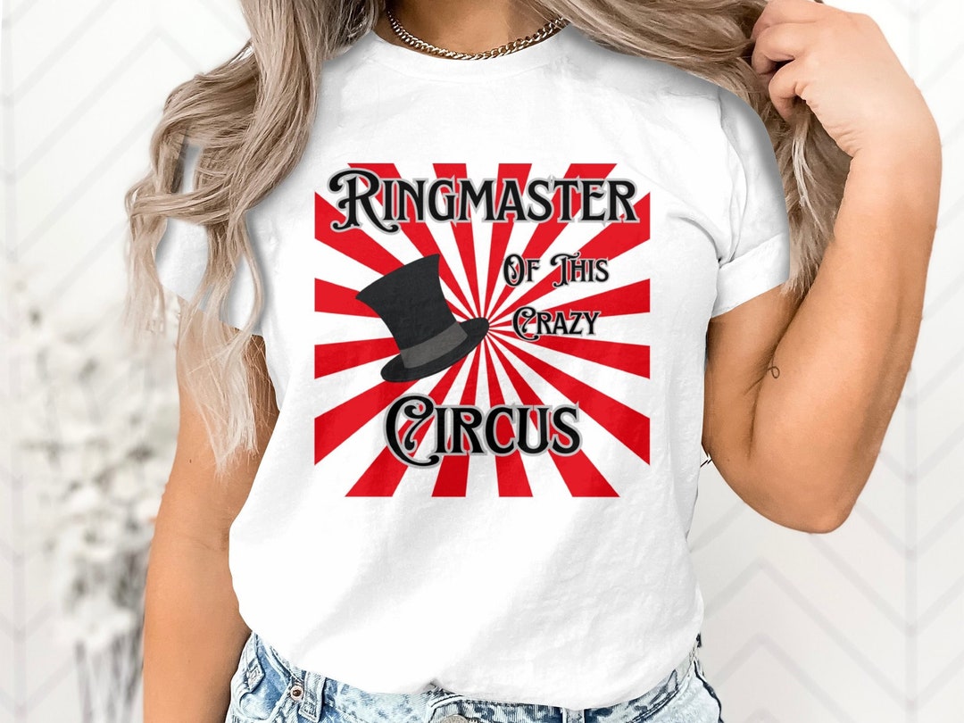 Ringmaster Circus Graphic Tee: Unisex Cotton Top Hat Design - Etsy