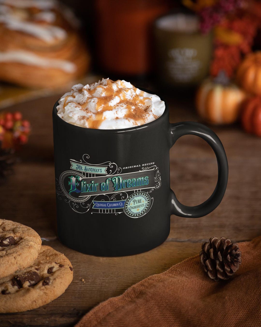 Drink From the Elixir of Dreams Coffee Cup by Mr Sandman Colossal ...