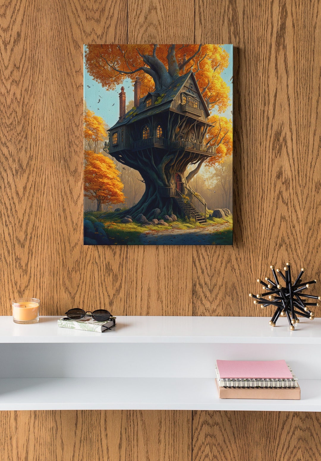 Fantasy Tree House #2 - Etsy