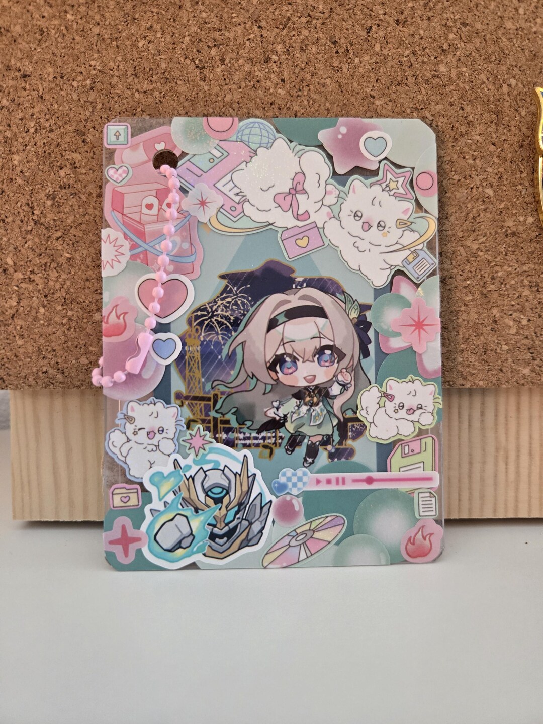 HSR ( Firefly ) Photocard Keychain Protector - Etsy