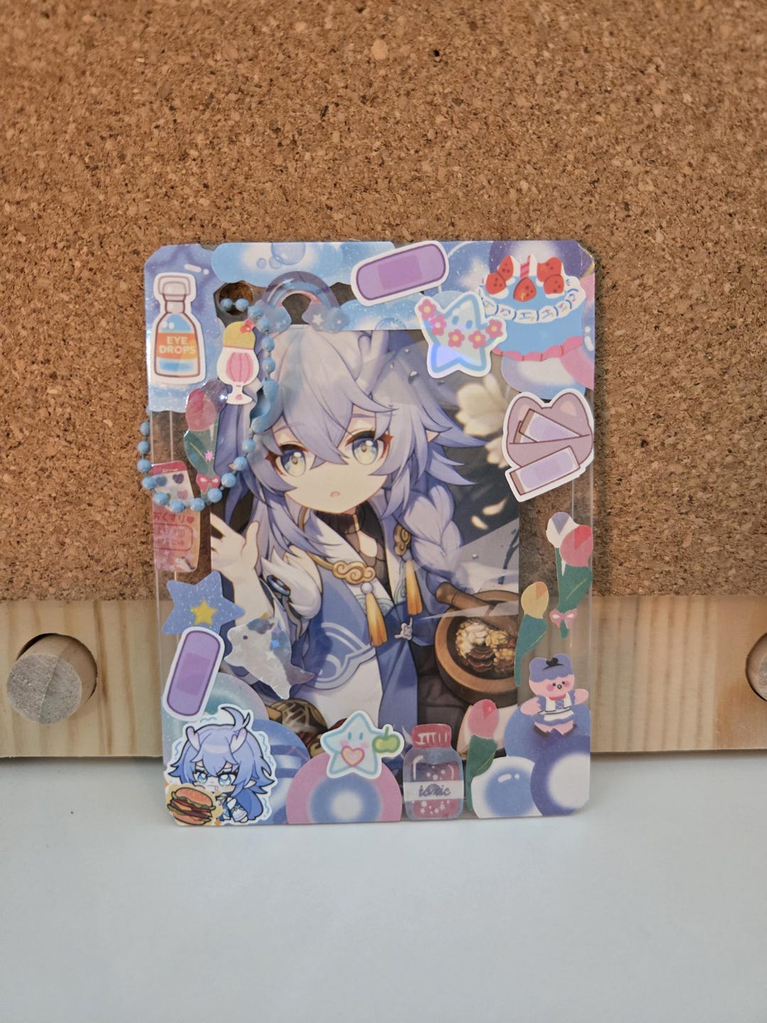 HSR Bailu - Photocard Keychain Protector - Etsy