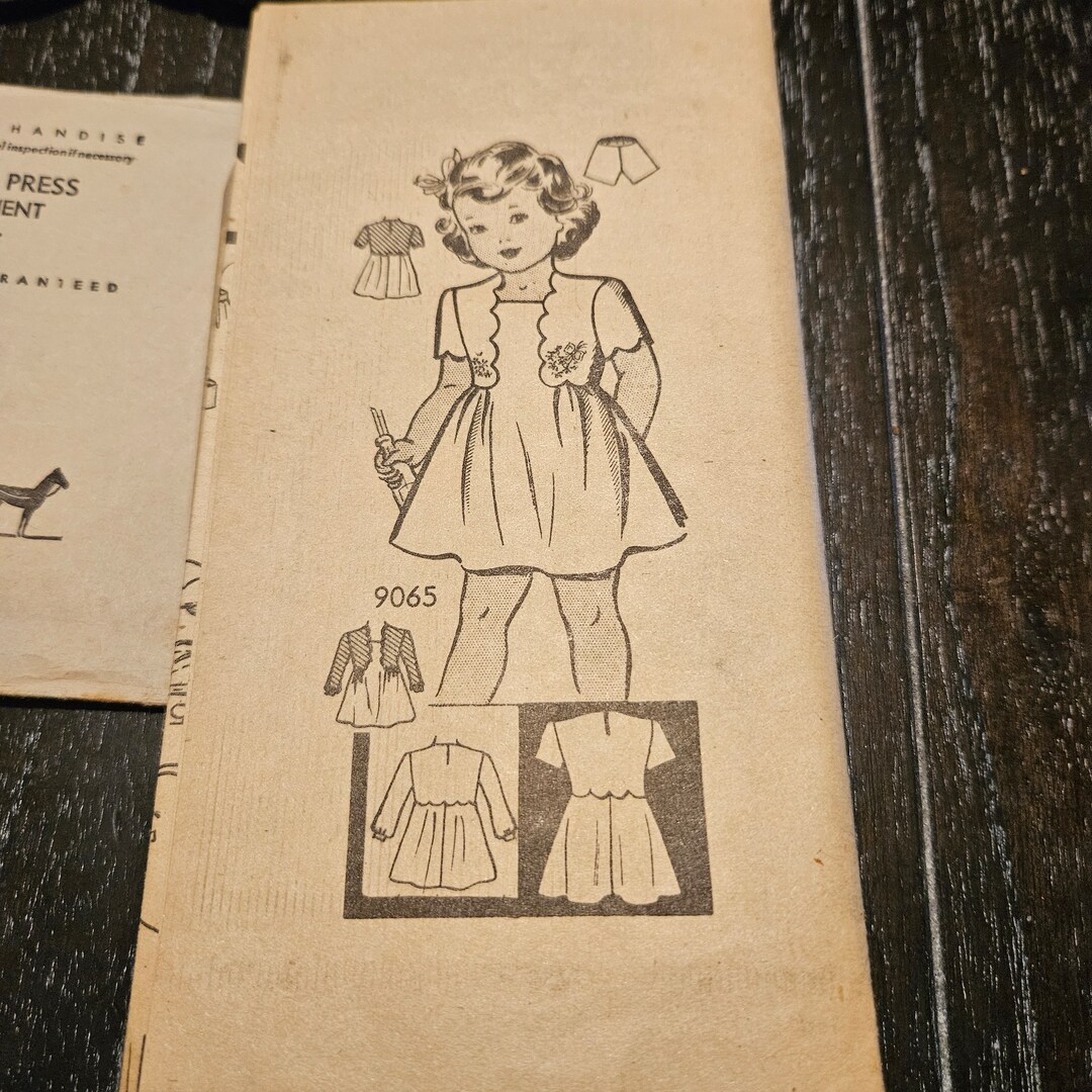 Marian Martin Vintage Girls Mail Order Pattern RARE - Etsy