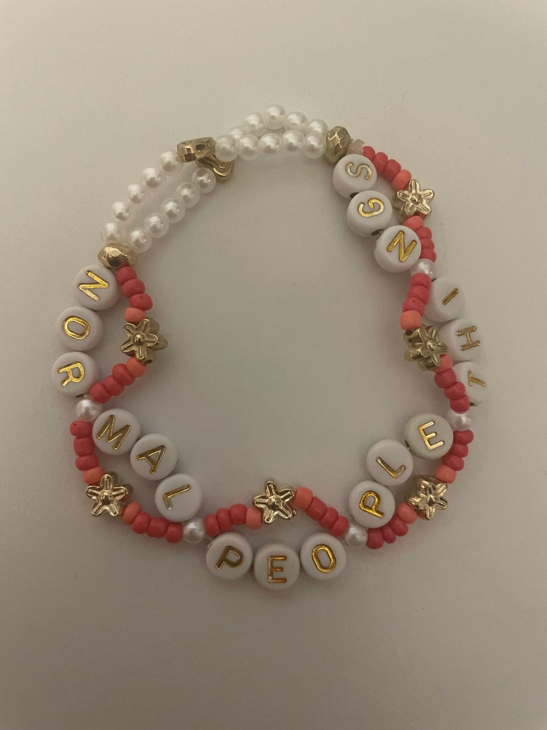 Lovejoy Normal People Things Wavy Bracelet - Etsy UK