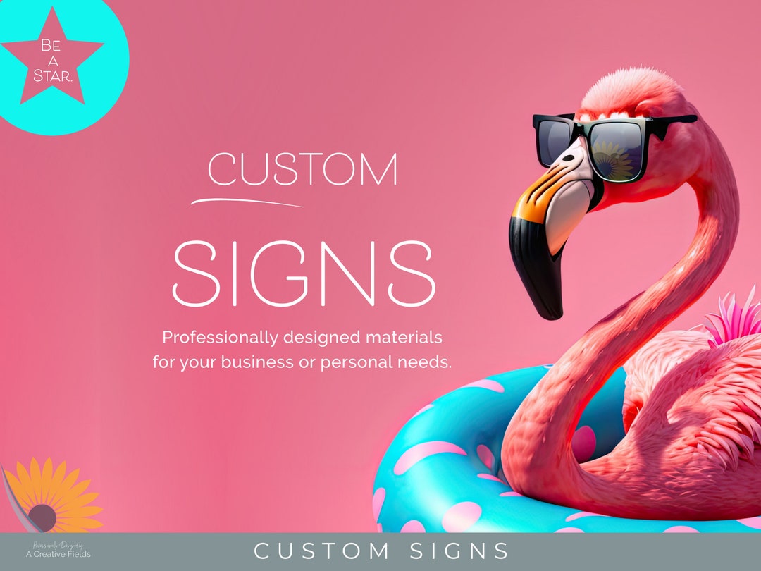 Custom Printable Sign | Custom Sign | Wedding Sign | Fully Personalized ...