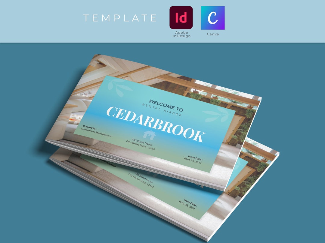 Rental Property Information Booklet Airb&b Booklet Vacation Rental ...