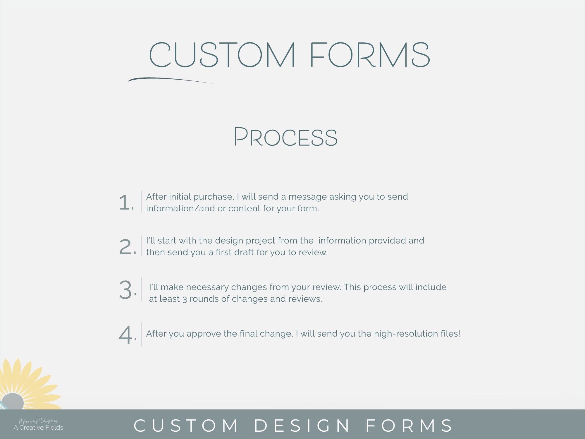 Custom Form, Business Forms, Order Form - Etsy