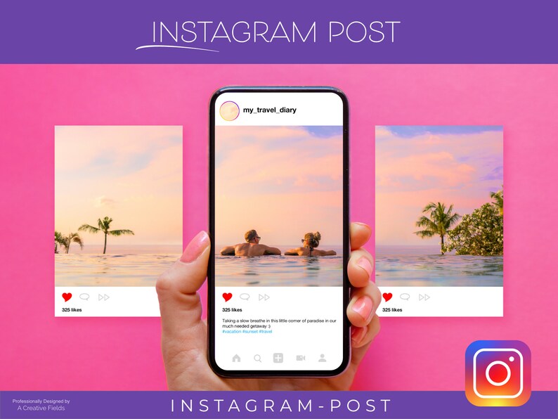 Personalized 8 Instagram Posts | Custom Post Design |instagram Account ...