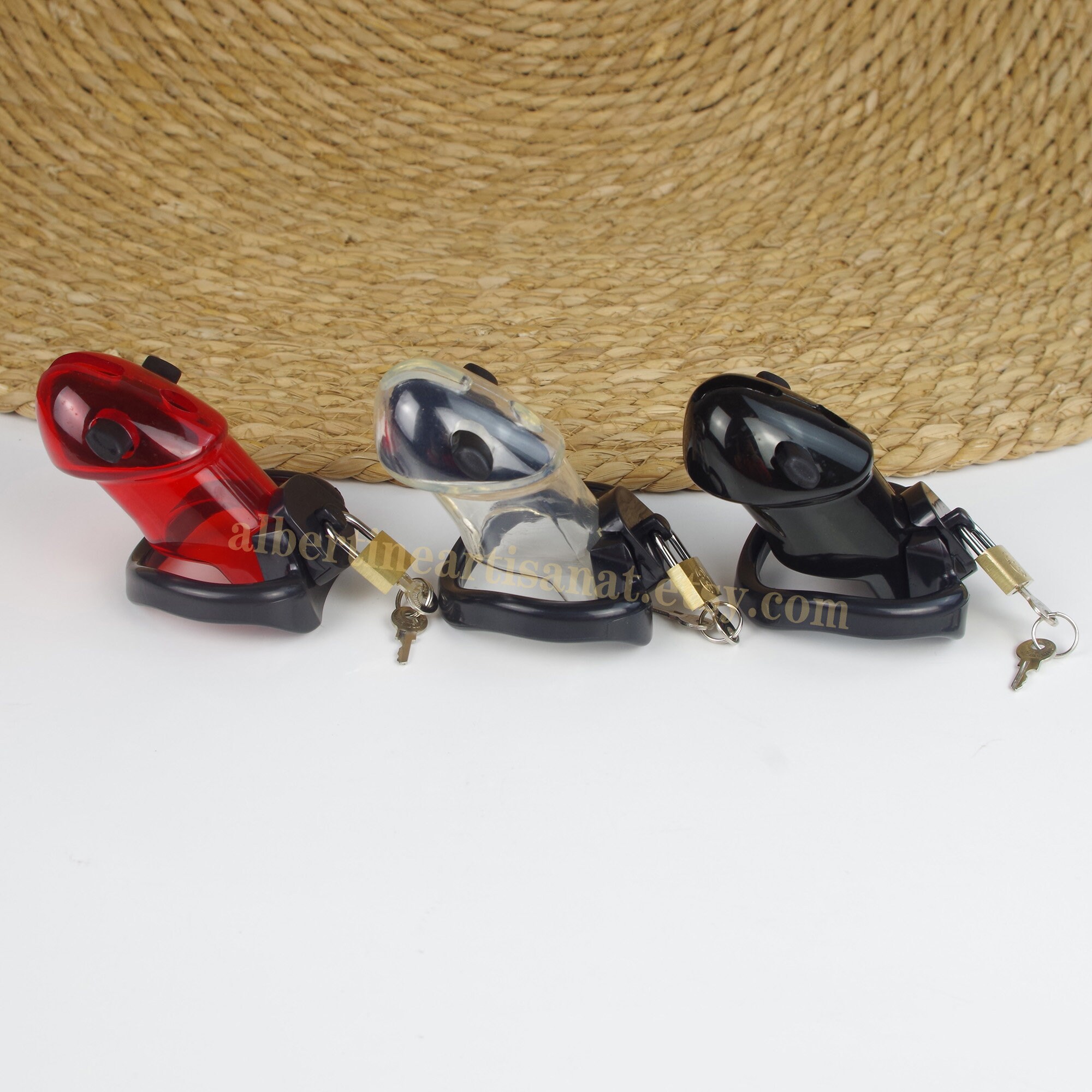 Electric Shock E Stim Kit Chastity Cage Plug Electrosex Toy Gear Belt ...