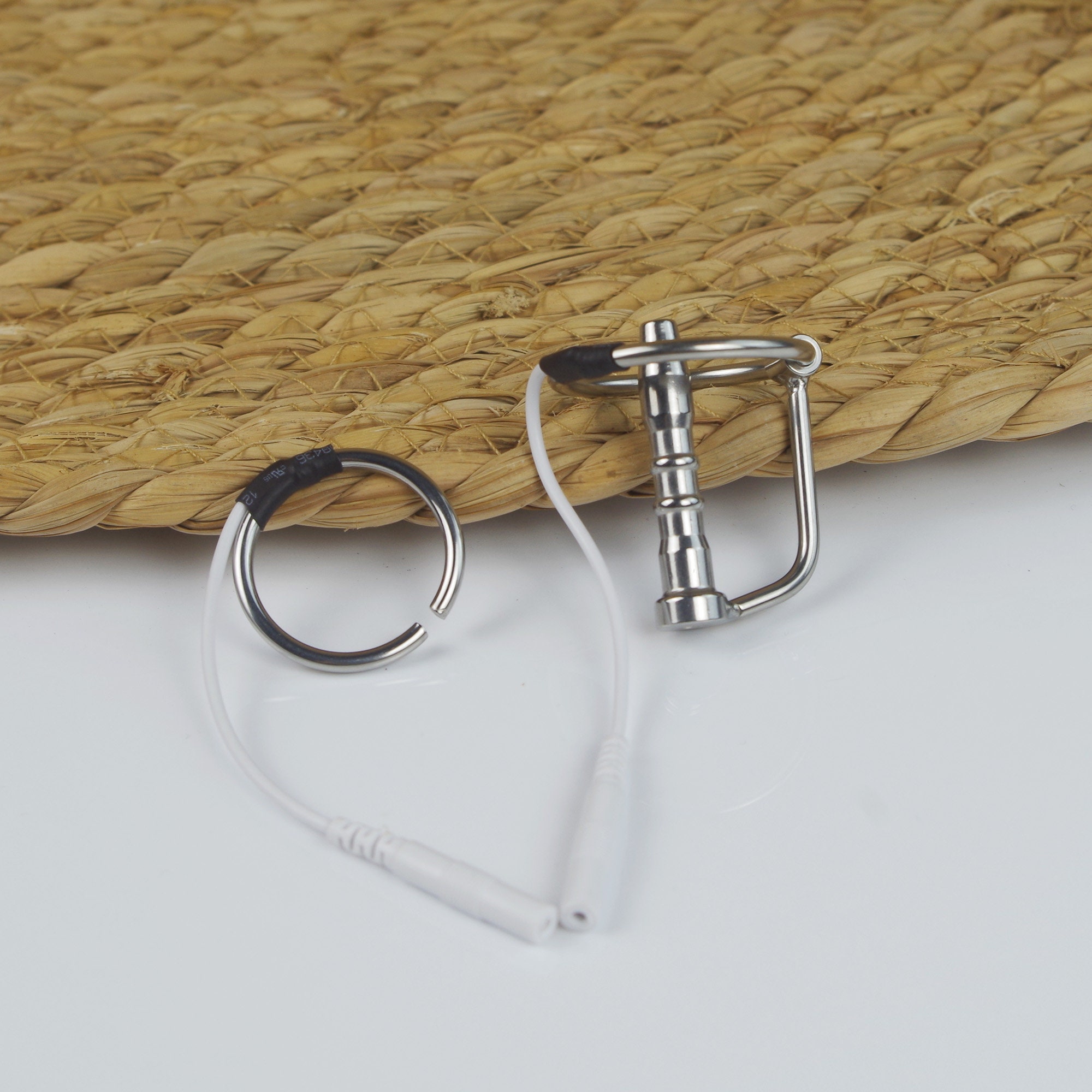 E Stim Short Catheter Urethral Sound With Electrodes Butt Plug ...